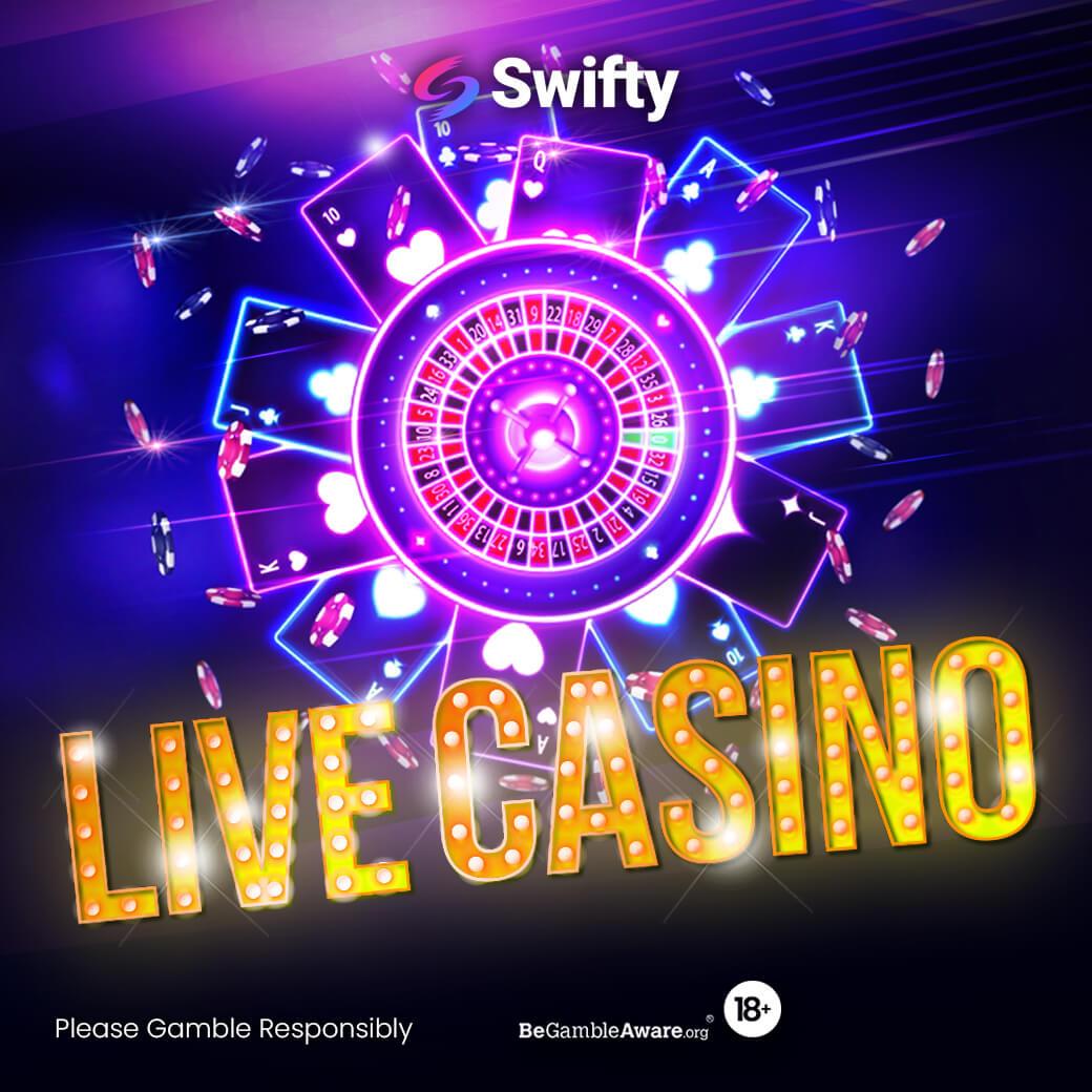 Bet with Swifty Sports - Live online Sportsbook and Casino